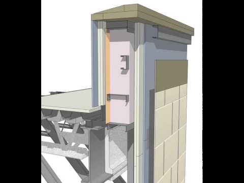 parapet construction sequence - YouTube