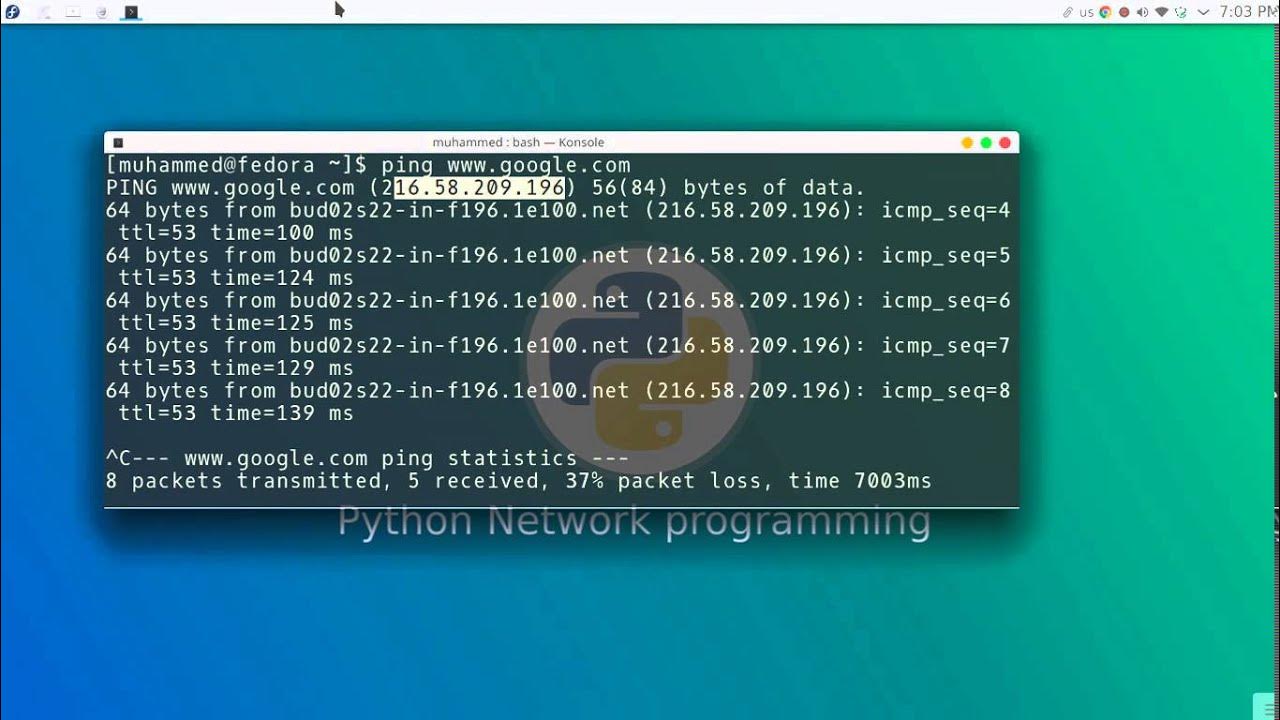 15 Python network programming ---- IP & Hostname - YouTube