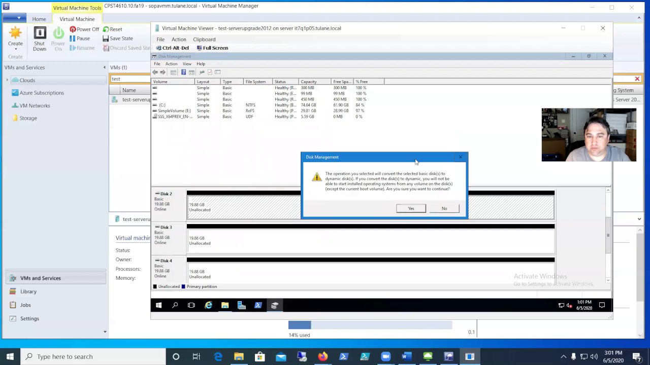 Set up a RAID 5 Volume on Server 2016 using VMM - YouTube