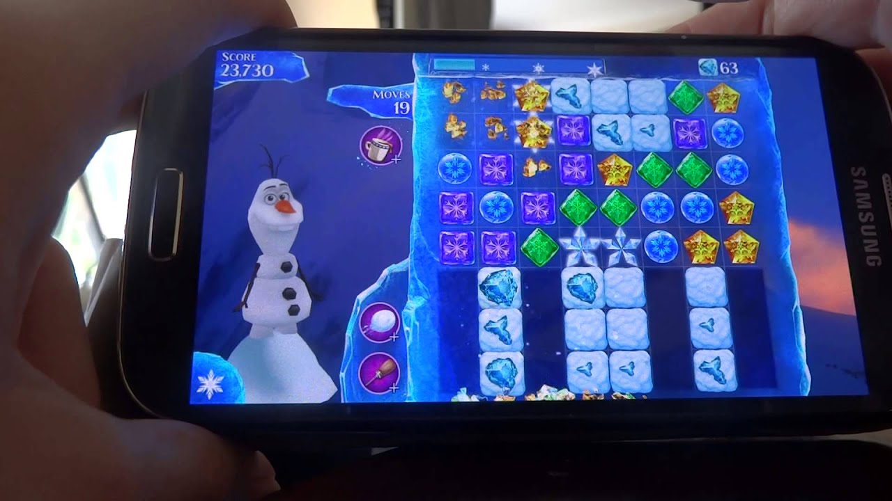 Disney Frozen Free Fall App - Level 184 - YouTube
