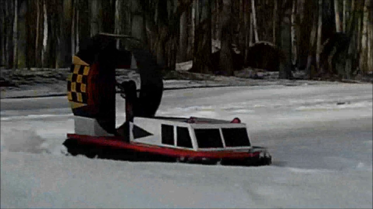 Foam Board RC Hovercraft - YouTube