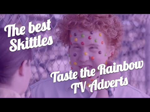 The best Skittles "Taste the Rainbow" TV Adverts | Ultimate compilation ...