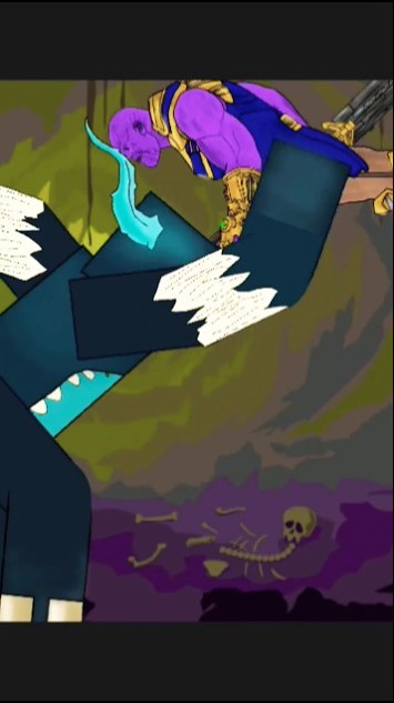 thanos vs warden epic battle song blue suited song 🔥 DC2 part 10 - YouTube