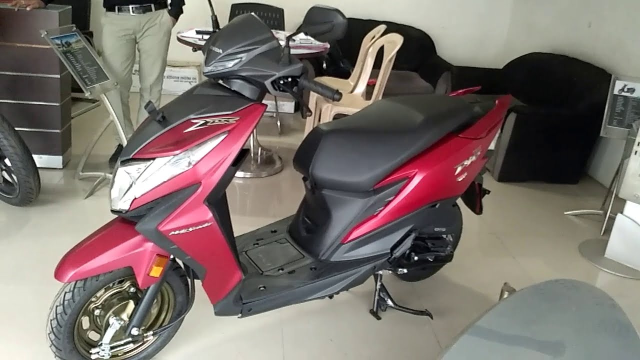 Honda Dio DLX BS6 with Sport look , 2020 New model - YouTube