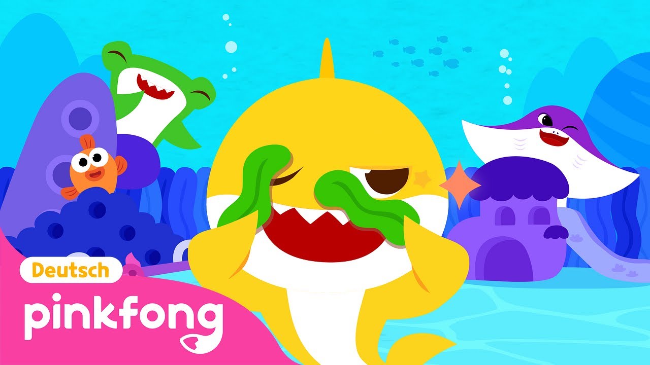 Wo bist du? ㅣBaby-Hais SchultagㅣBaby Shark DeutschㅣPinkfong, Baby Hai ...
