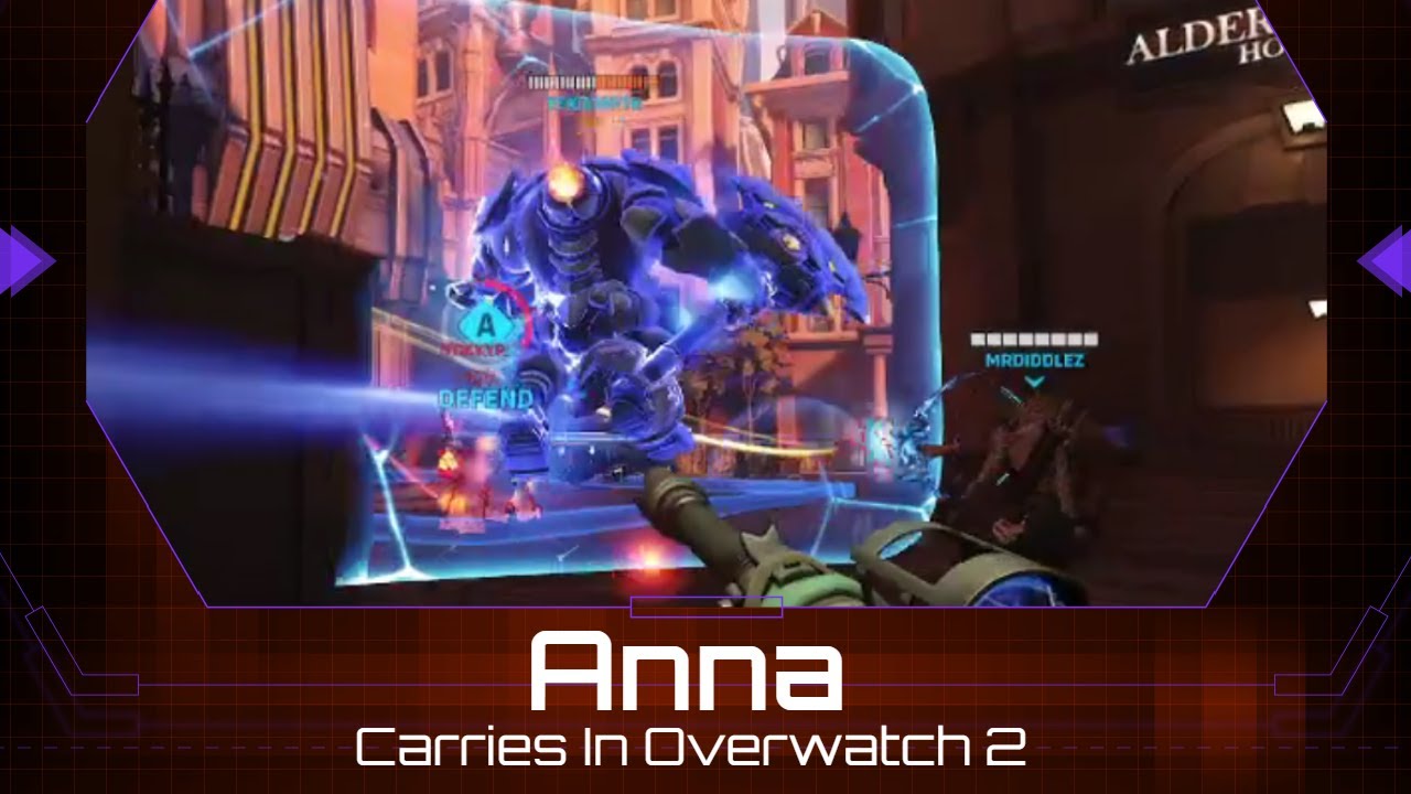 Anna Becomes a Carry in Overwatch 2!!!! - YouTube