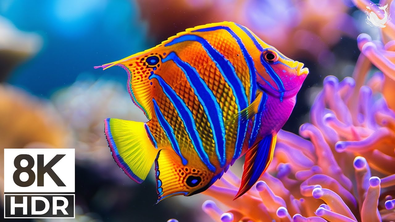 The Colors of the Ocean 8K ULTRA HD - The Best 8K Sea Animals for ...
