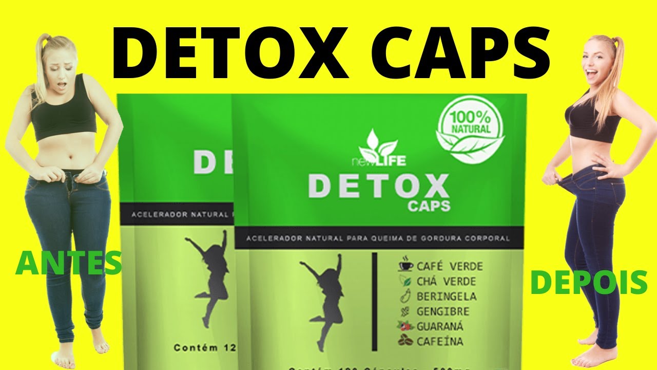 DETOX CAPS VALE A PENA TOMAR ? DETOX CAPS FUNCIONA ? - YouTube
