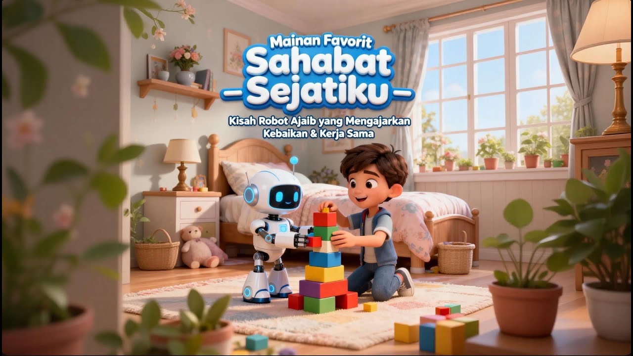 Mainan Favorit Sahabat Sejatiku — Kisah Robot Ajaib yang Mengajarkan ...