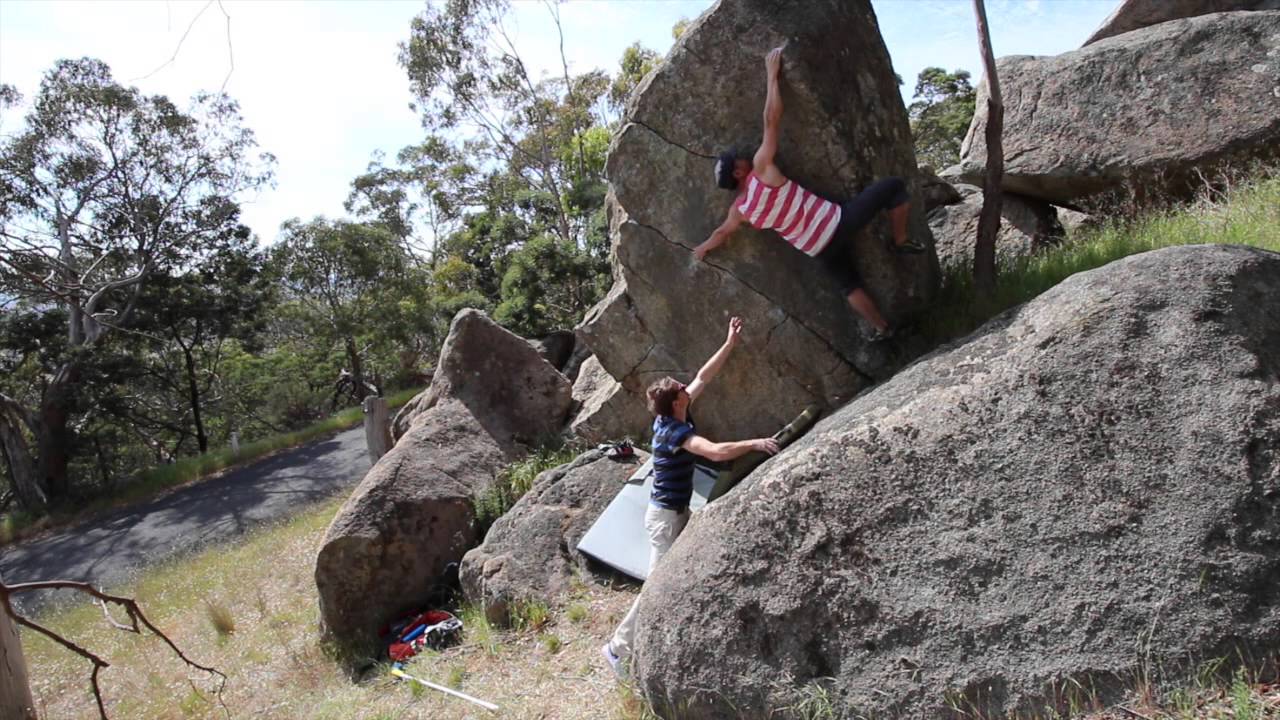 Mount Alexander Bouldering 6 - YouTube