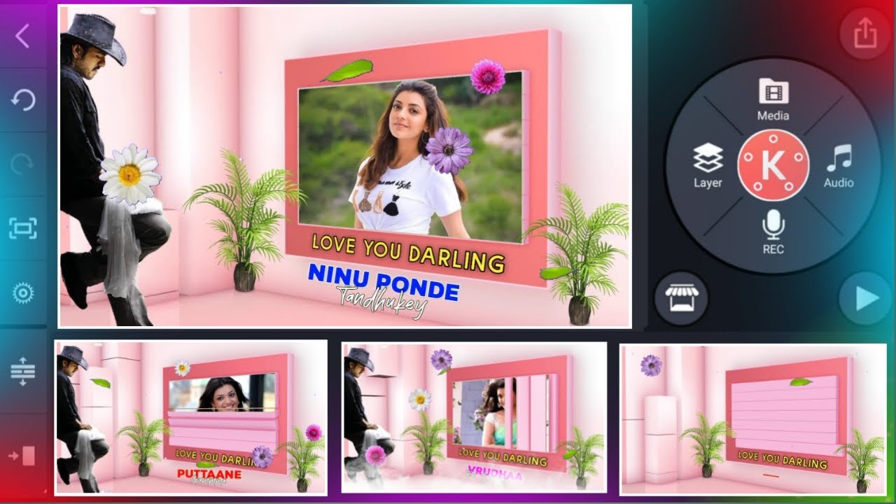 3D studio love and love failure presentation Slideshow multi use new trending WhatsApp status ...