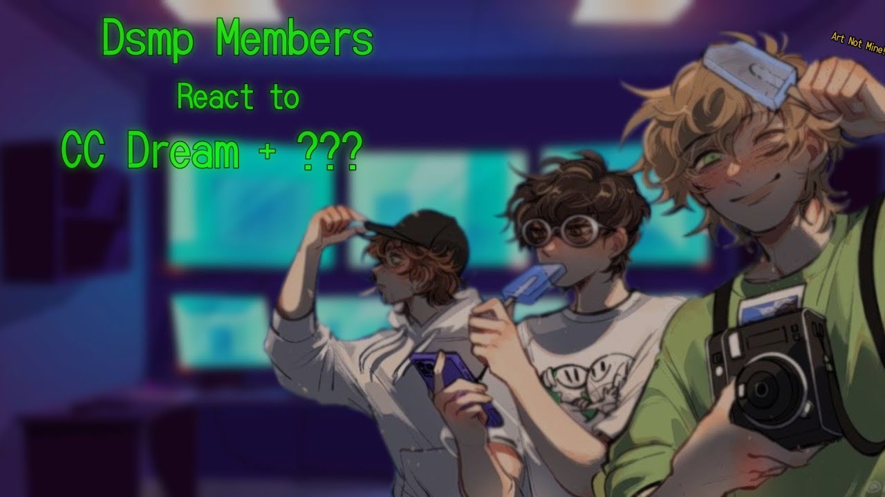 Dsmp members react to IRL Dream + ??? //Repost AGAIN// - YouTube
