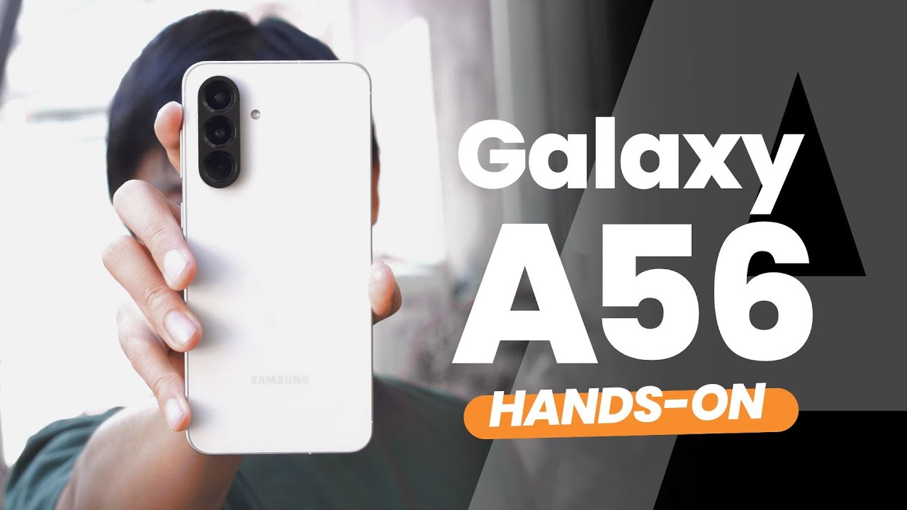Samsung Galaxy A56 Hands-on Review - YouTube