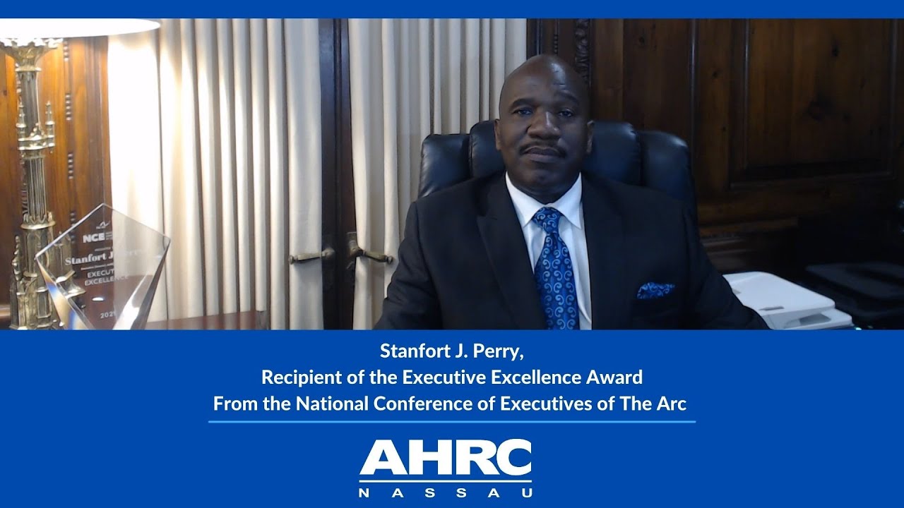 AHRC Nassau Executive Director Stanfort Perry Receives the Executive ...