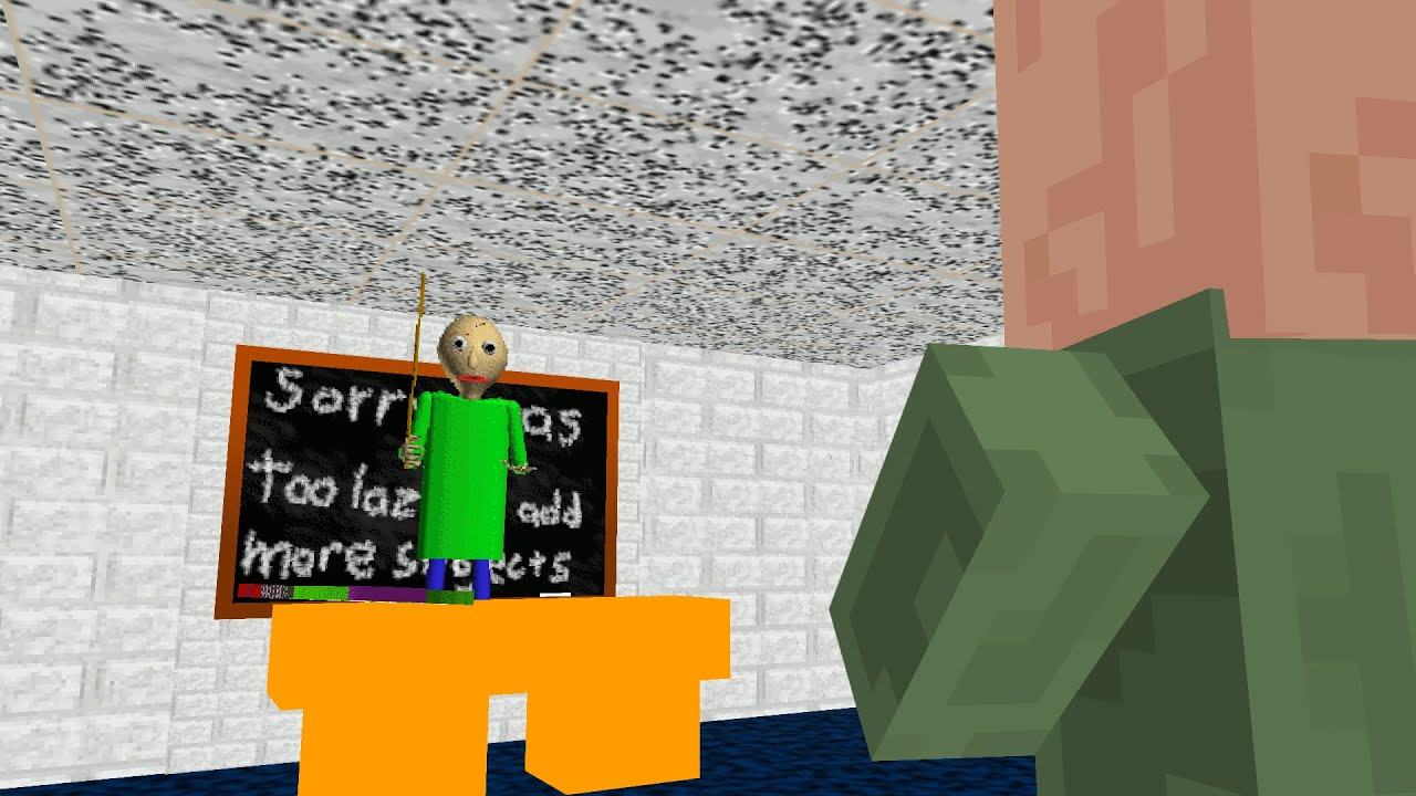 Chase Makes Baldi Mad | Minecraft Animation - YouTube