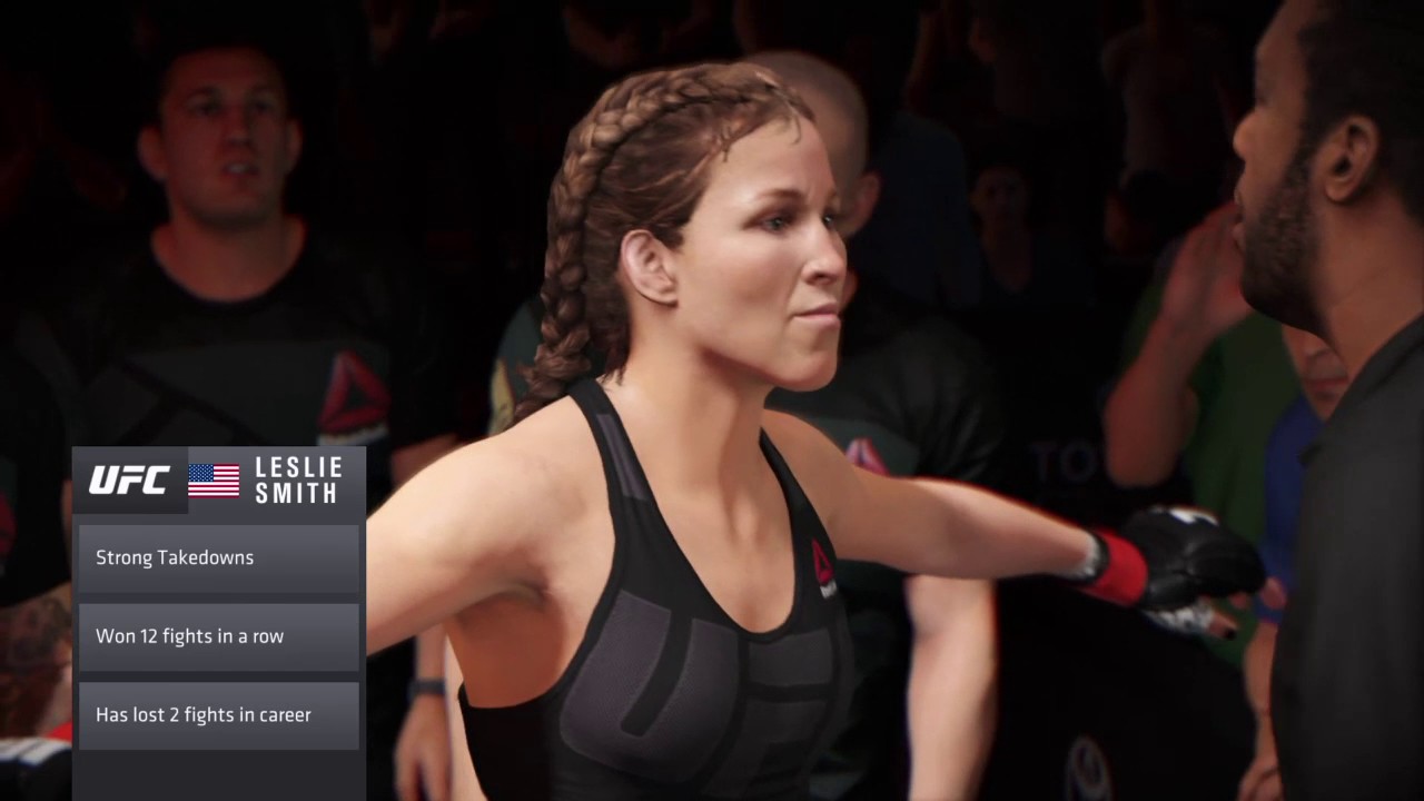 Leslie Smith Career (EA Sports UFC 2 Gameplay) pt4 - YouTube