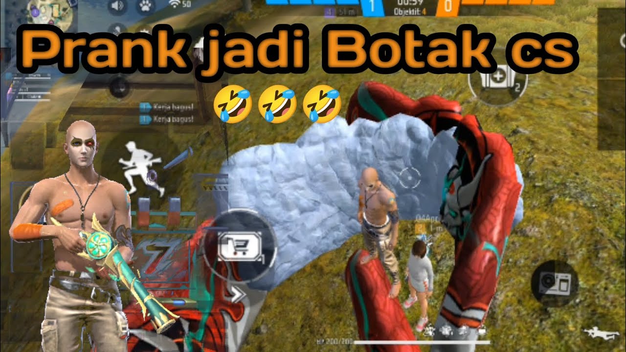Prank Jadi botak Cs 🤣🤣🤣 - YouTube