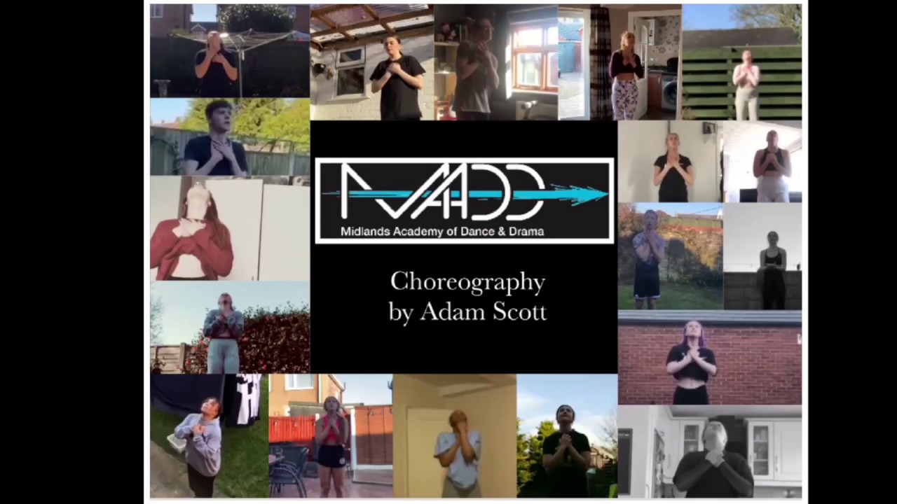 MADD College performing ‘Falling’ (Choreography by Adam Scott) - YouTube