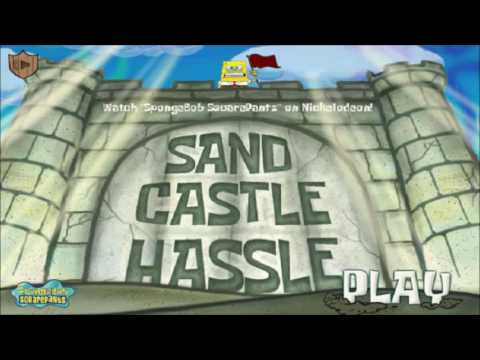SpongeBob Flash Game Music: Sand Castle Hassle - YouTube