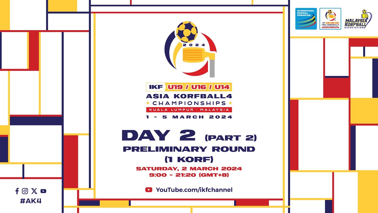 IKF U19/U16/U14 AK4C 2024 | DAY 2 - PRELIMINARY ROUND (1 KORF) PART 2 ...