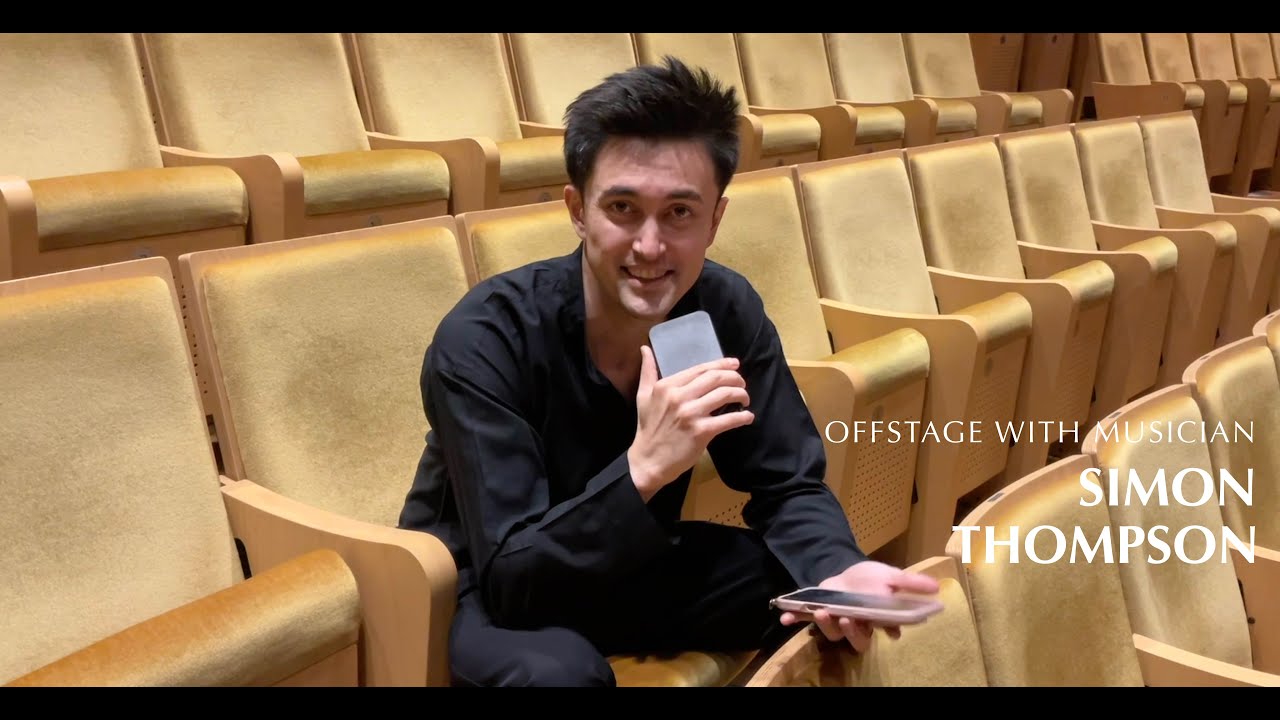 Offstage with the Cellist, Simon Thompson｜你問我答 - 上地彩門 - YouTube