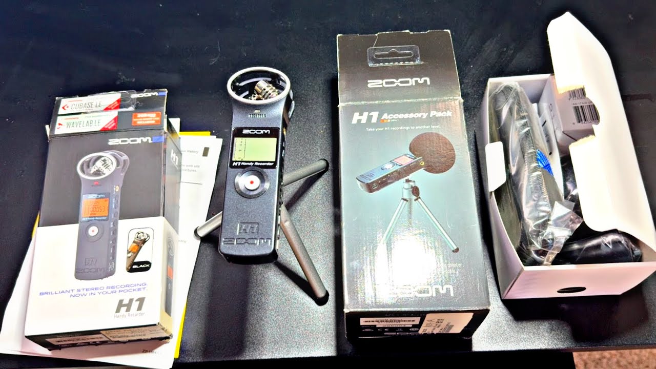 Zoom H1 classic microphone time capsule - YouTube