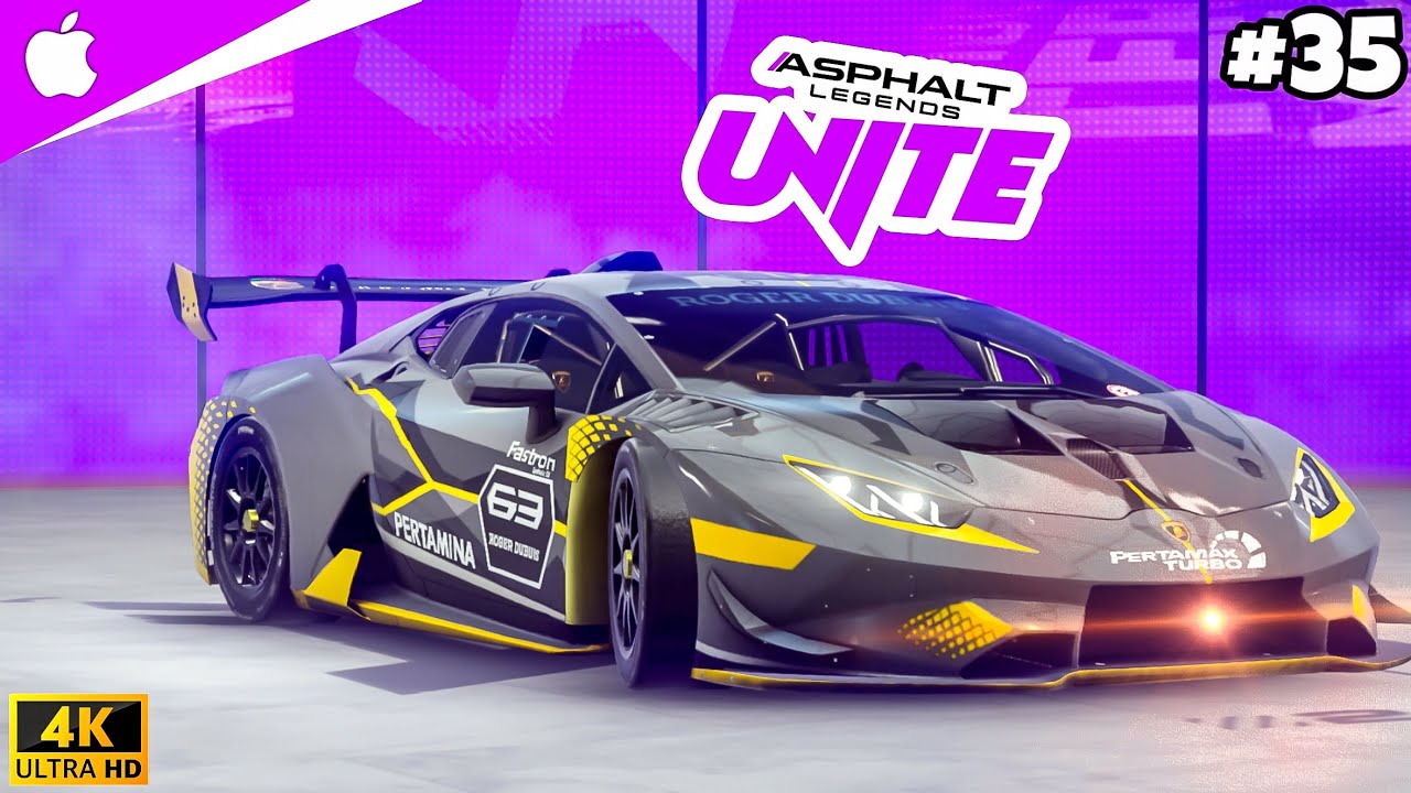 (iPAD) ASPHALT LEGENDS UNITE - PERTAMINA RACE [4K 60fps] - YouTube