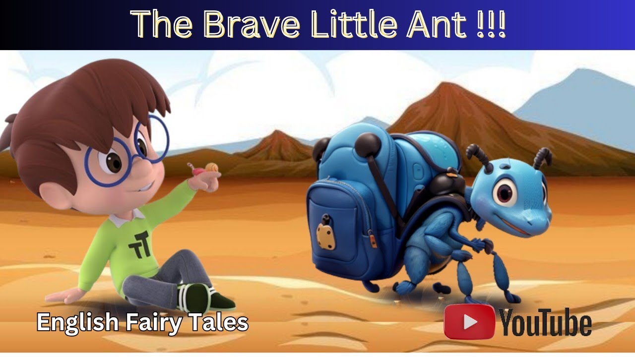 😍The Incredible Journey of the Brave Little Ant 🐜| Kids story time ...