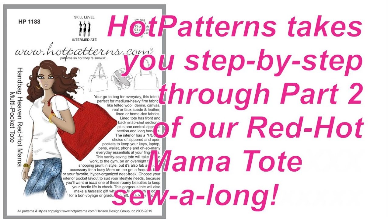 Free sewing lesson: part 2 of the HotPatterns Red-Hot Mama sew-a-long ...