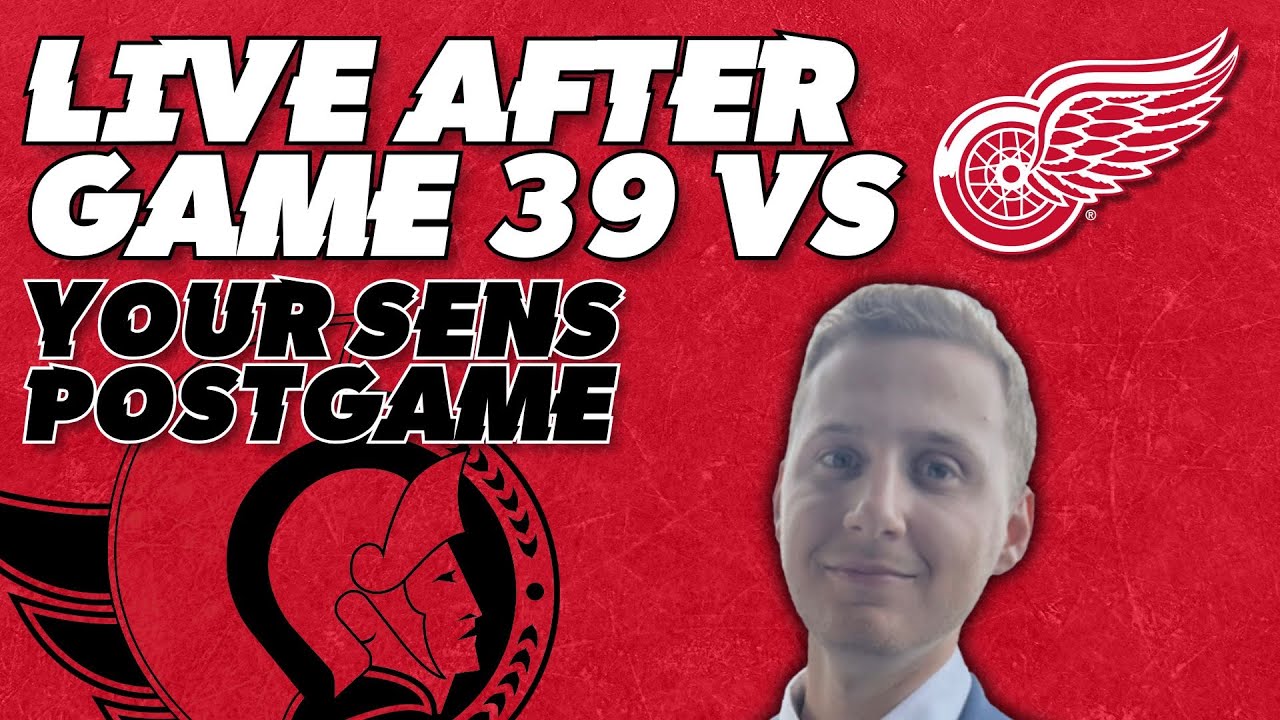 Ottawa Senators vs Detroit Red Wings Post Game Analysis | Jan. 7, 2025 ...