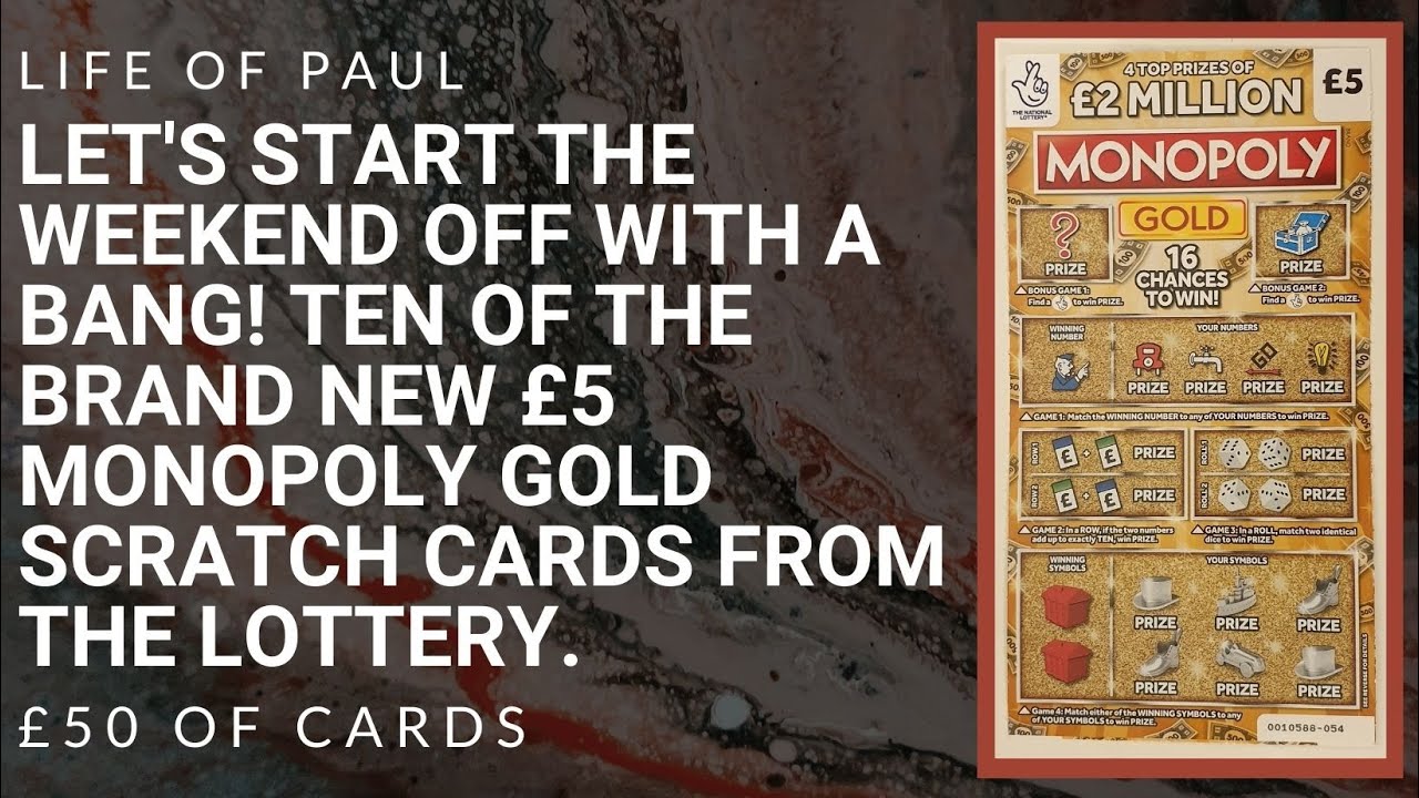 Another new £5 lottery scratch card. Reviewed are 10 of the new ...
