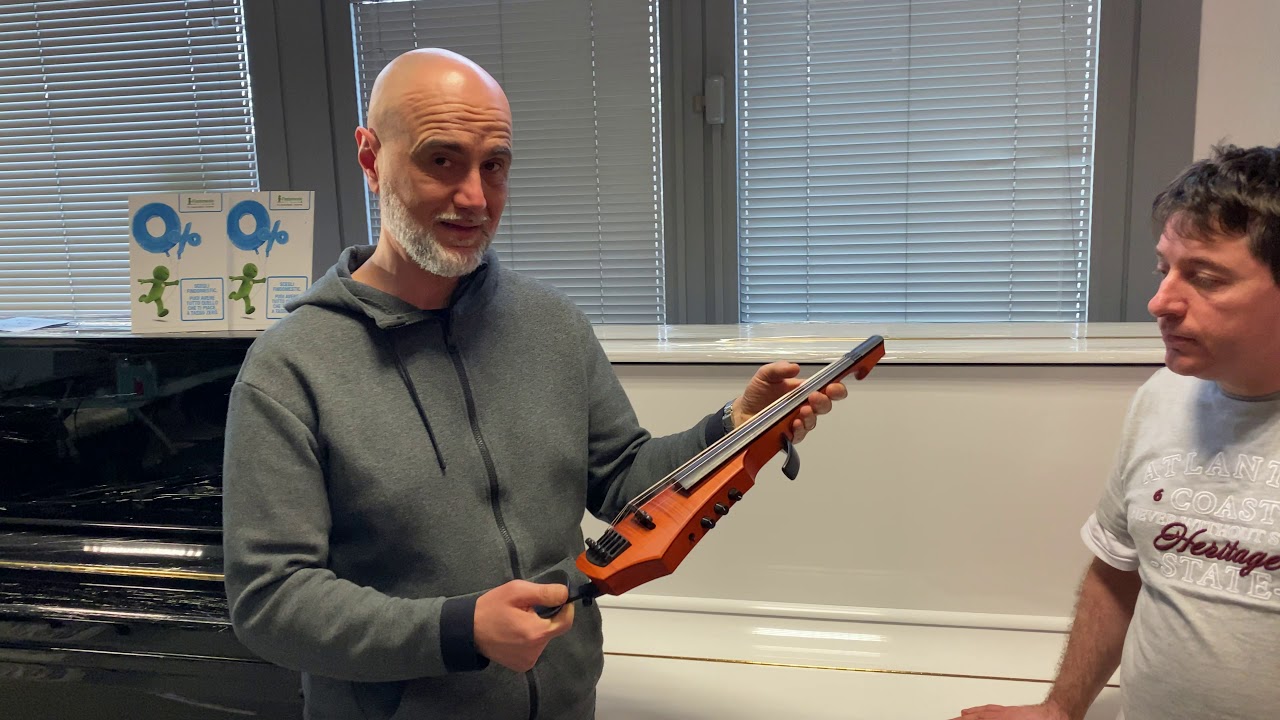 PROVA VIOLINO ELETTRICO NS Design CR05 con Alessandro Bonetti di ...