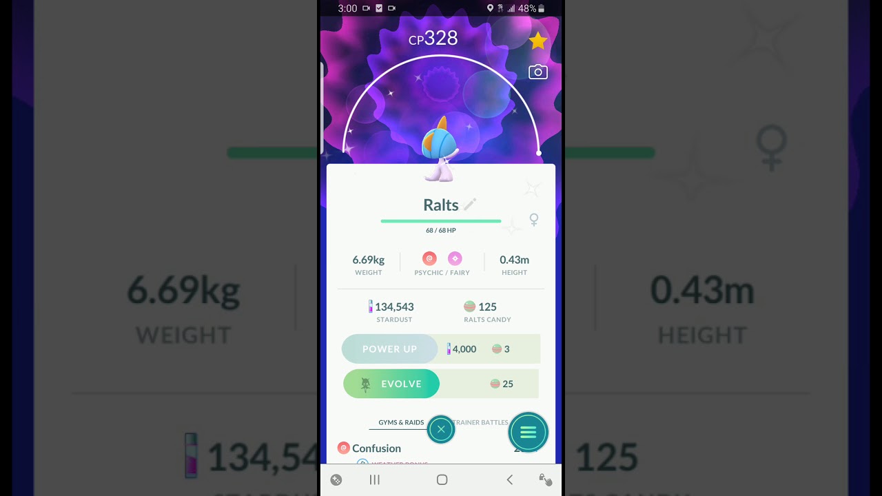 Shiny Ralts evolution - YouTube