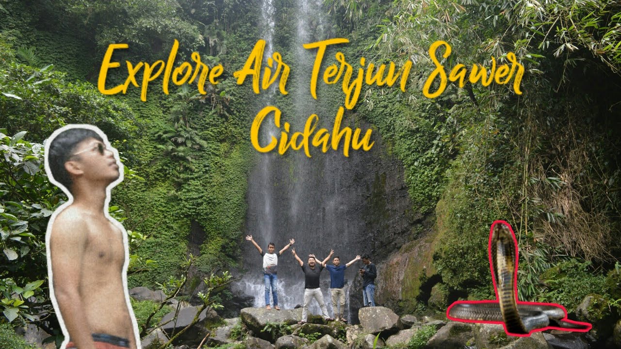 Curug Sawer Manglid Cidahu Sukabumi masih Alami - YouTube