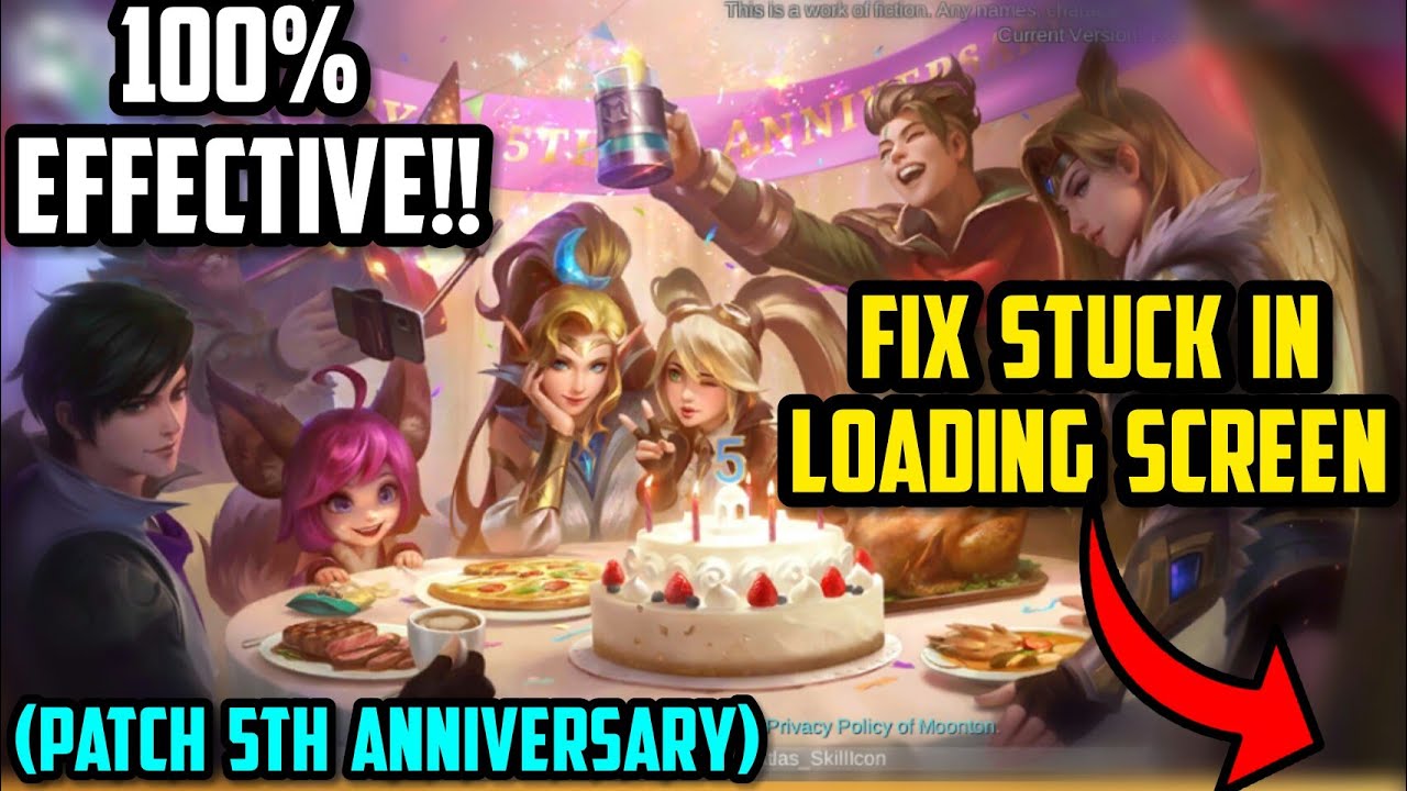 🔧 HOW TO FIX STUCK IN MOBILE LEGENDS LOADING SCREEN (PATCH 5TH ...