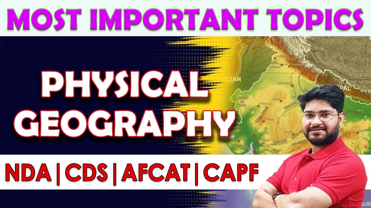 Physical Geography | Most Important Topics | NDA |CDS | AFCAT | CAPF ...