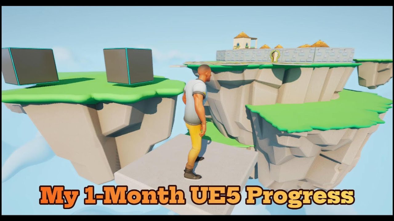 My 1 Month Ue5 Progress Youtube