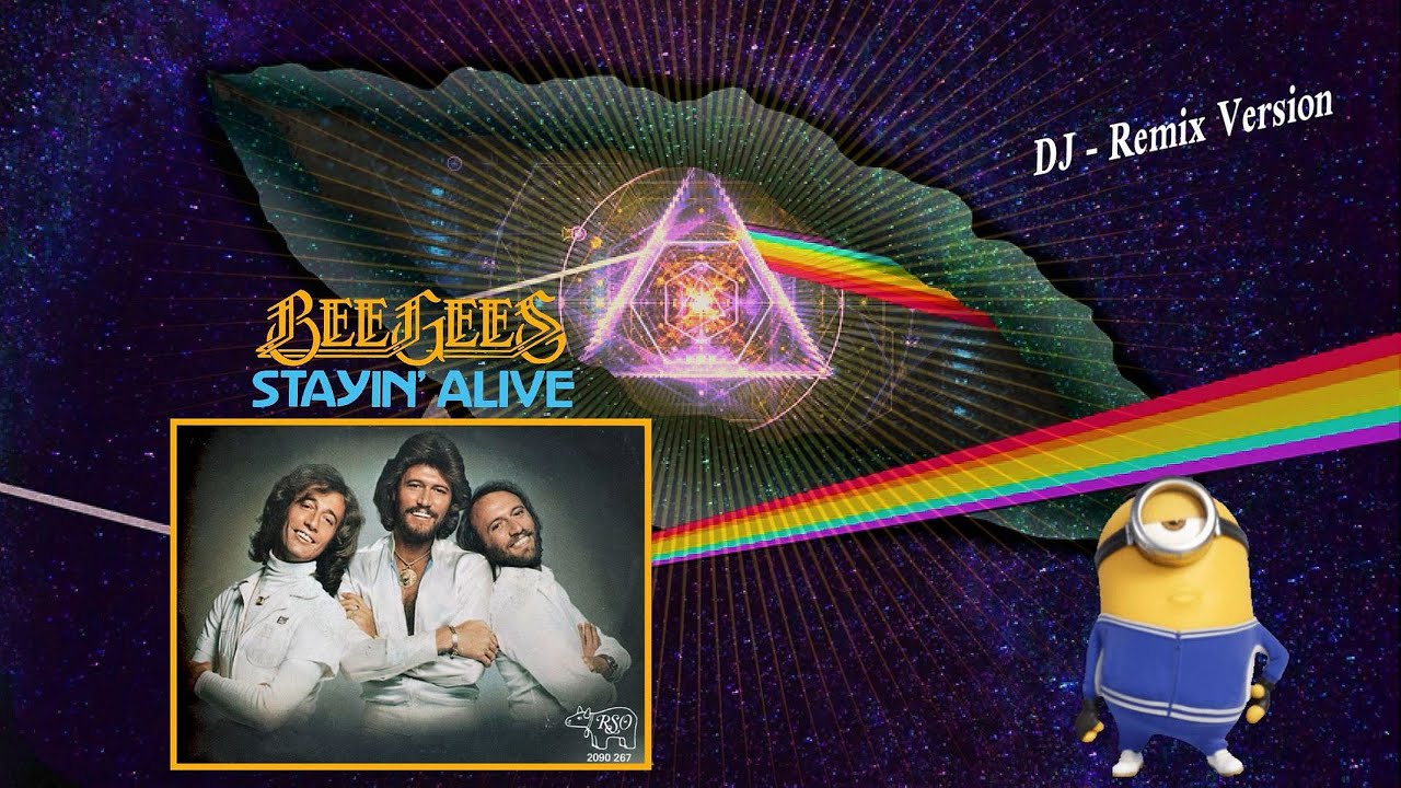 Bee Gees - Stayin' Alive (Remix Version 2022) Minions Dance clip - Audio HQ remastered - YouTube