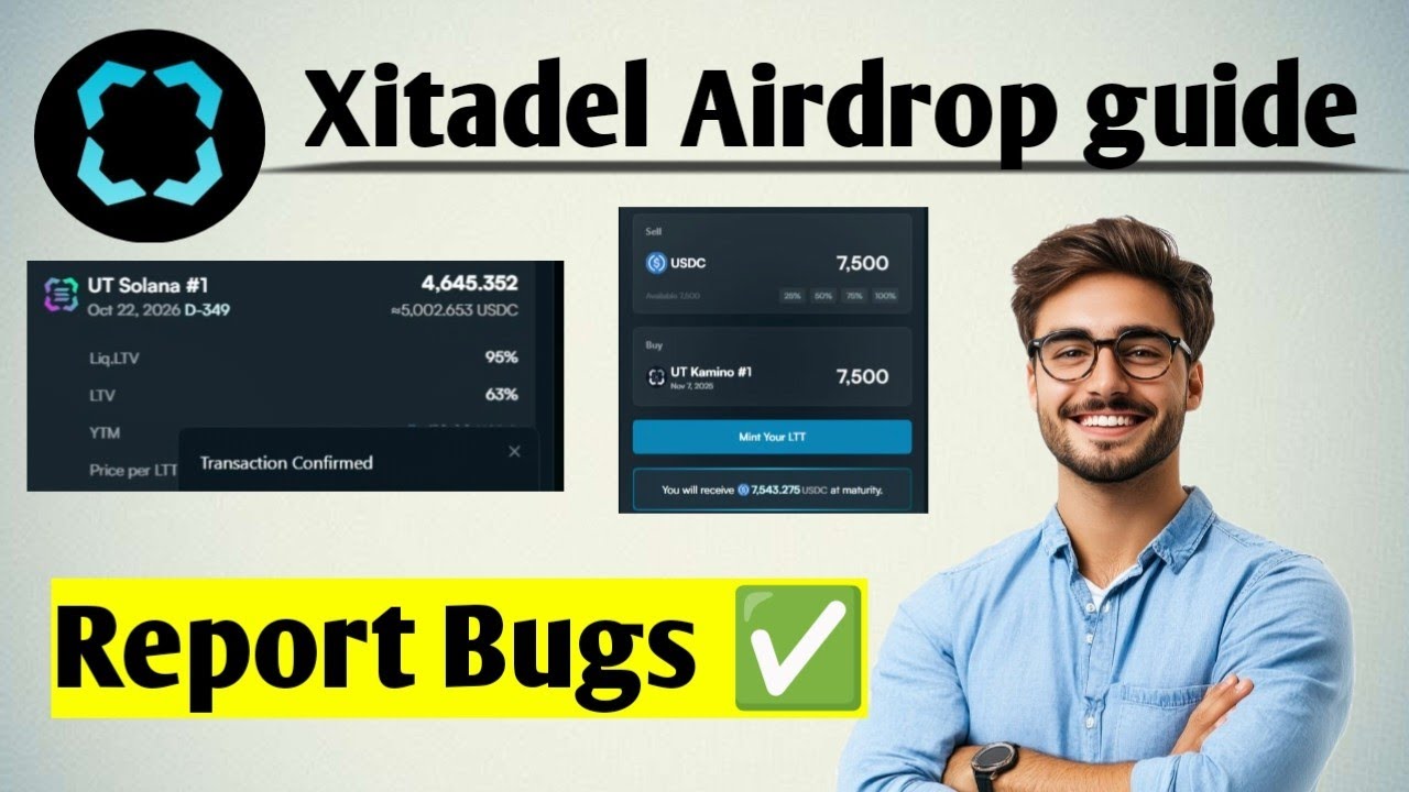 Xitadel Airdrop guide | how to get code for xitadel | how to earn XP in ...