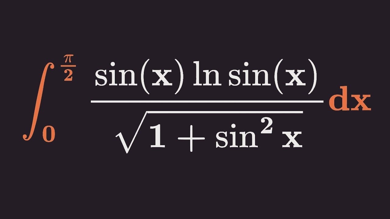 A RIDICULOUSLY AWESOME INTEGRAL! (yes another one) - YouTube