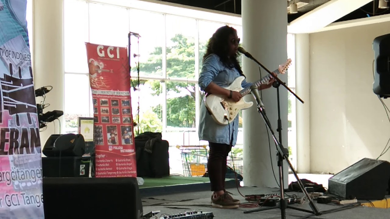 GINA BLUES GUITAR SOLO - BALE KOTA - GUITAR GCI TANGERANG - YouTube