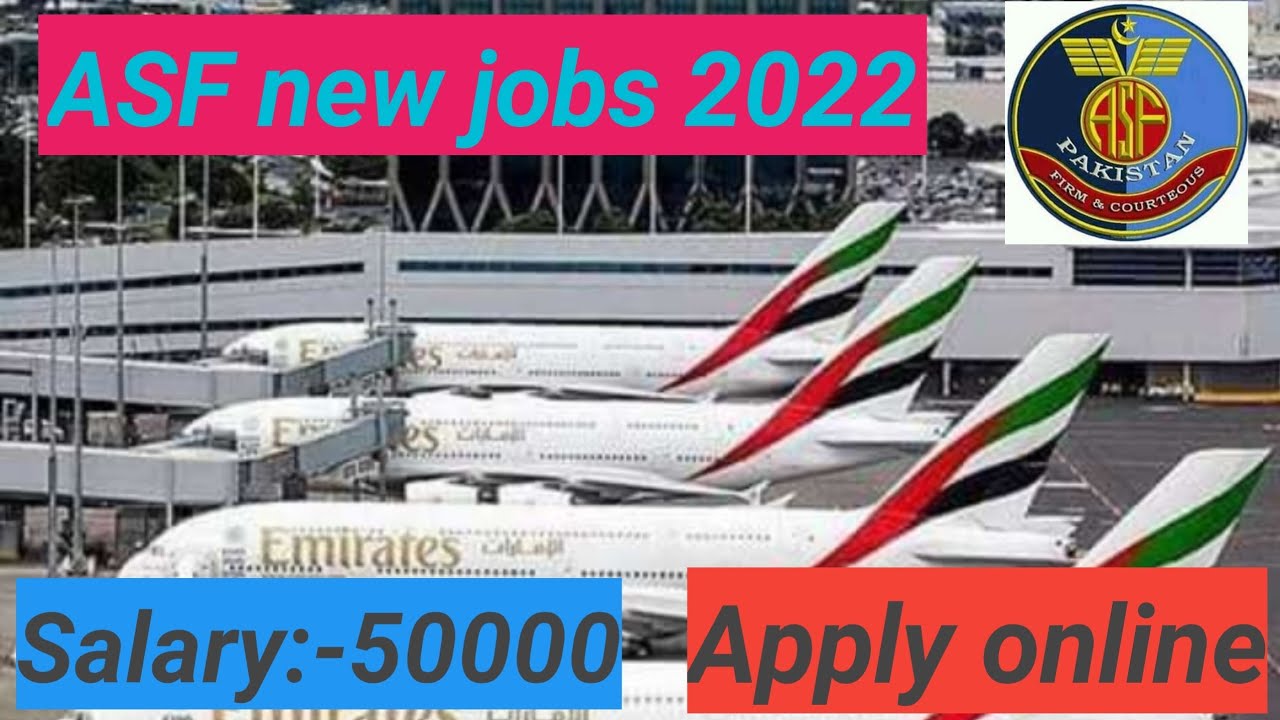 ASF new jobs 2022 / Apply online / salary 50000 - YouTube
