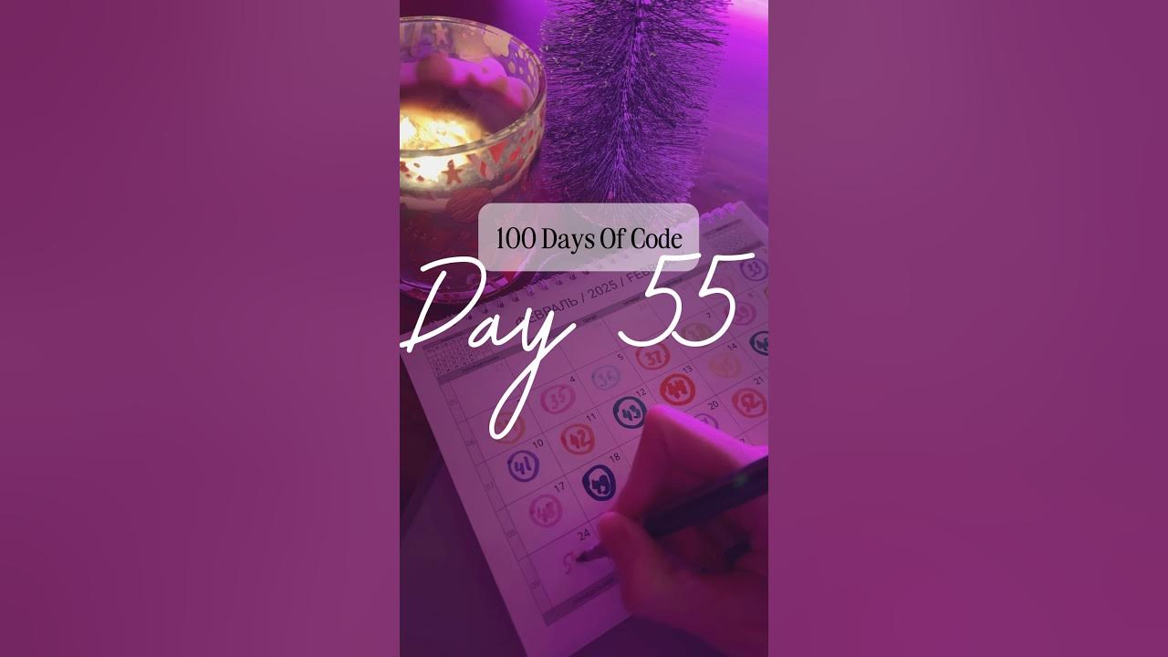 Day 5️⃣5️⃣ of 1️⃣0️⃣0️⃣ Days of Code Challenge #100daysofcode #webdevelopment #learncoding # ...