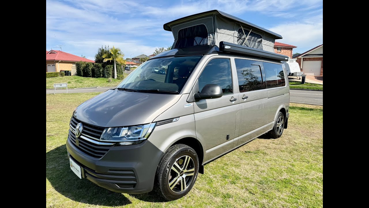 U1350 VW Transporter Frontline Campervan Walk Through 3 - Open Road ...