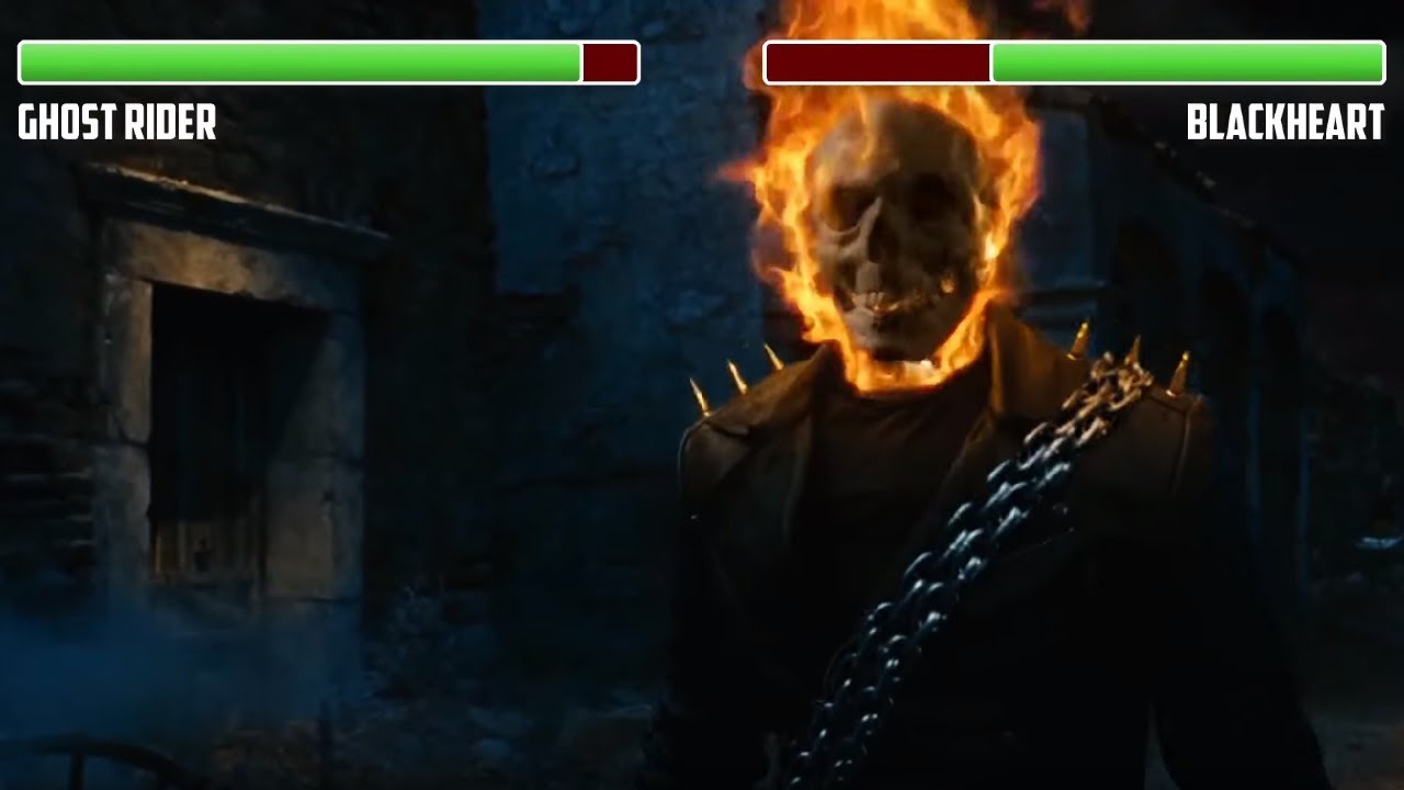Ghost Rider Vs Blackheart