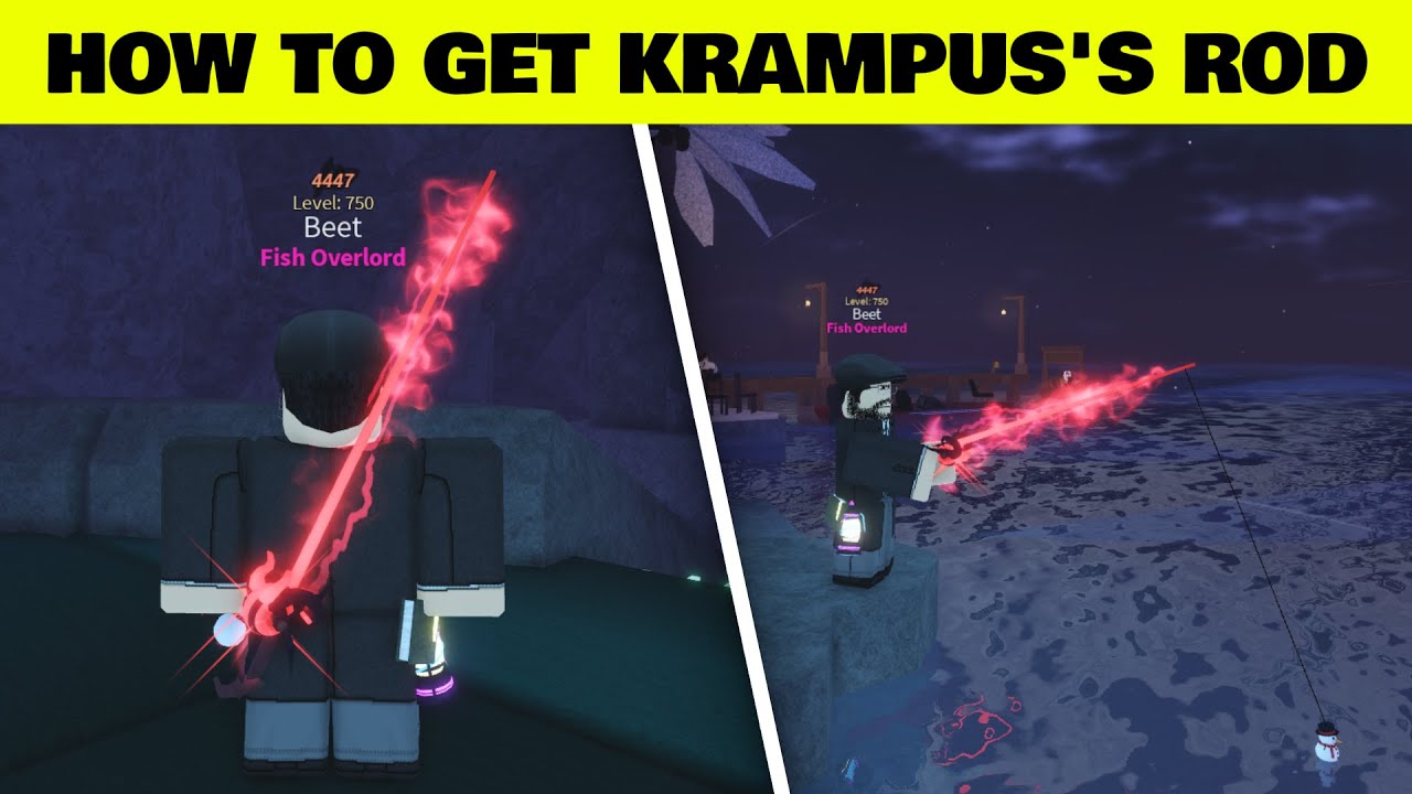 How to Get Krampus's Rod (Roblox Fisch) - YouTube