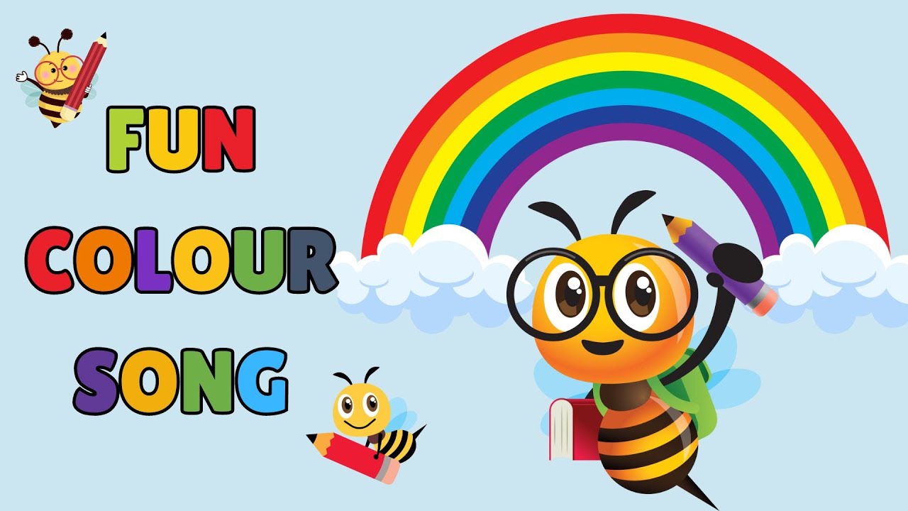 "Colors All Around – Fun Color Song for Kids | Learn Colors with ...