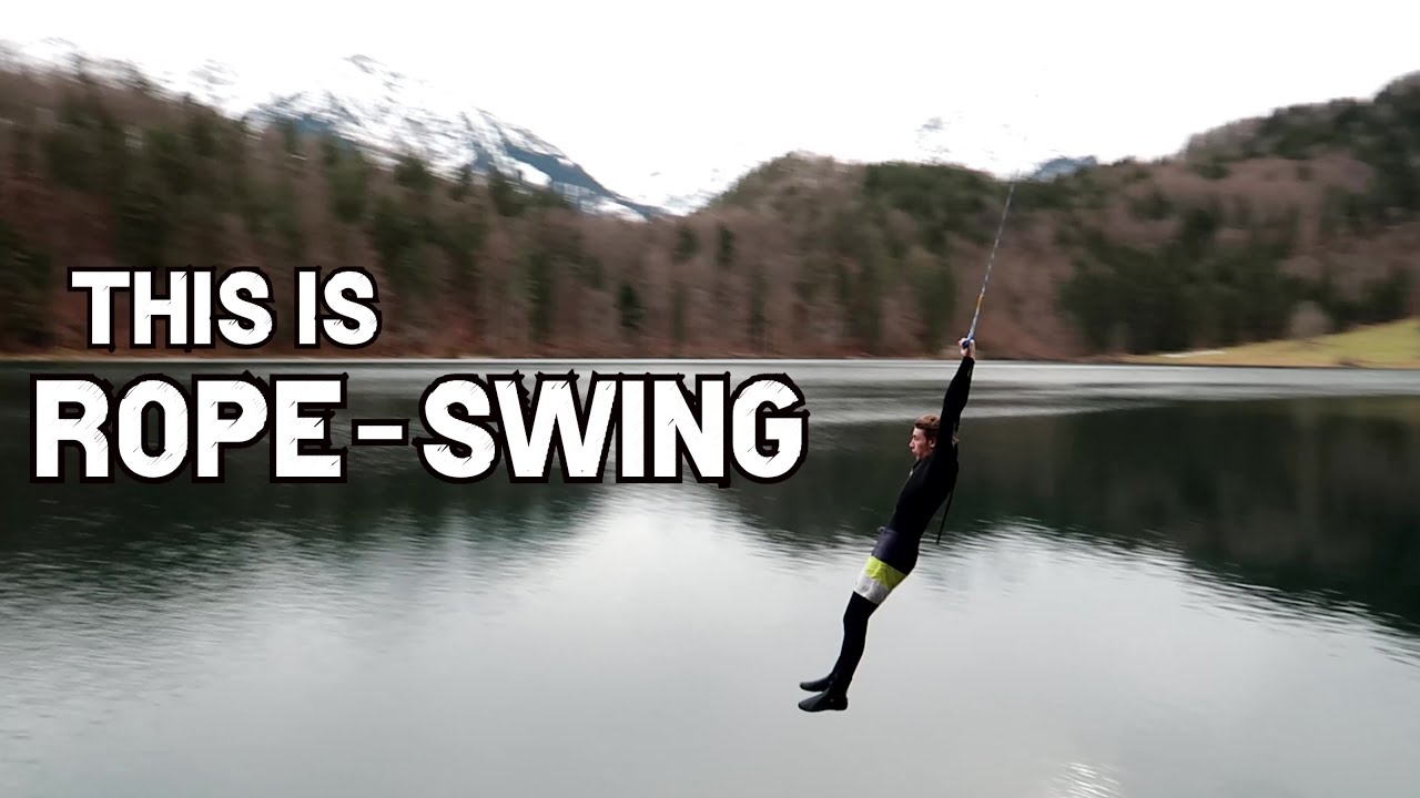 CRAZY ROPE-SWING with Riede94 / Alatsee - YouTube