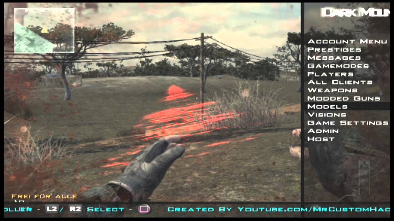 Call of Duty Modern Warfare 3 MW3 Mod Menu Dark Mountain hosted by ...