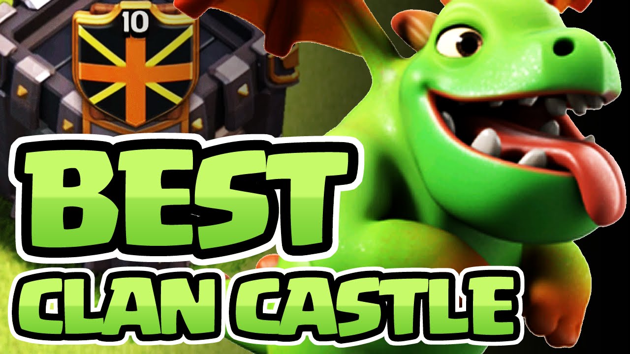 BEST DEFENSIVE CLAN CASTLE IN CLASH OF CLANS - YouTube